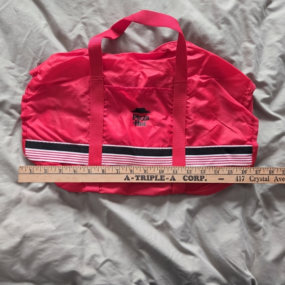 Pizza Hut | Other | Vtg Pizza Hut Red Duffel Bag | Poshmark